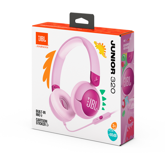 JBL Junior 320 | Wired on-ear kids headphones