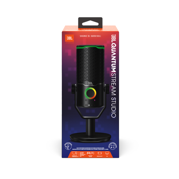 JBL Quantum Stream Studio | Quad pattern premium USB microphone for ...